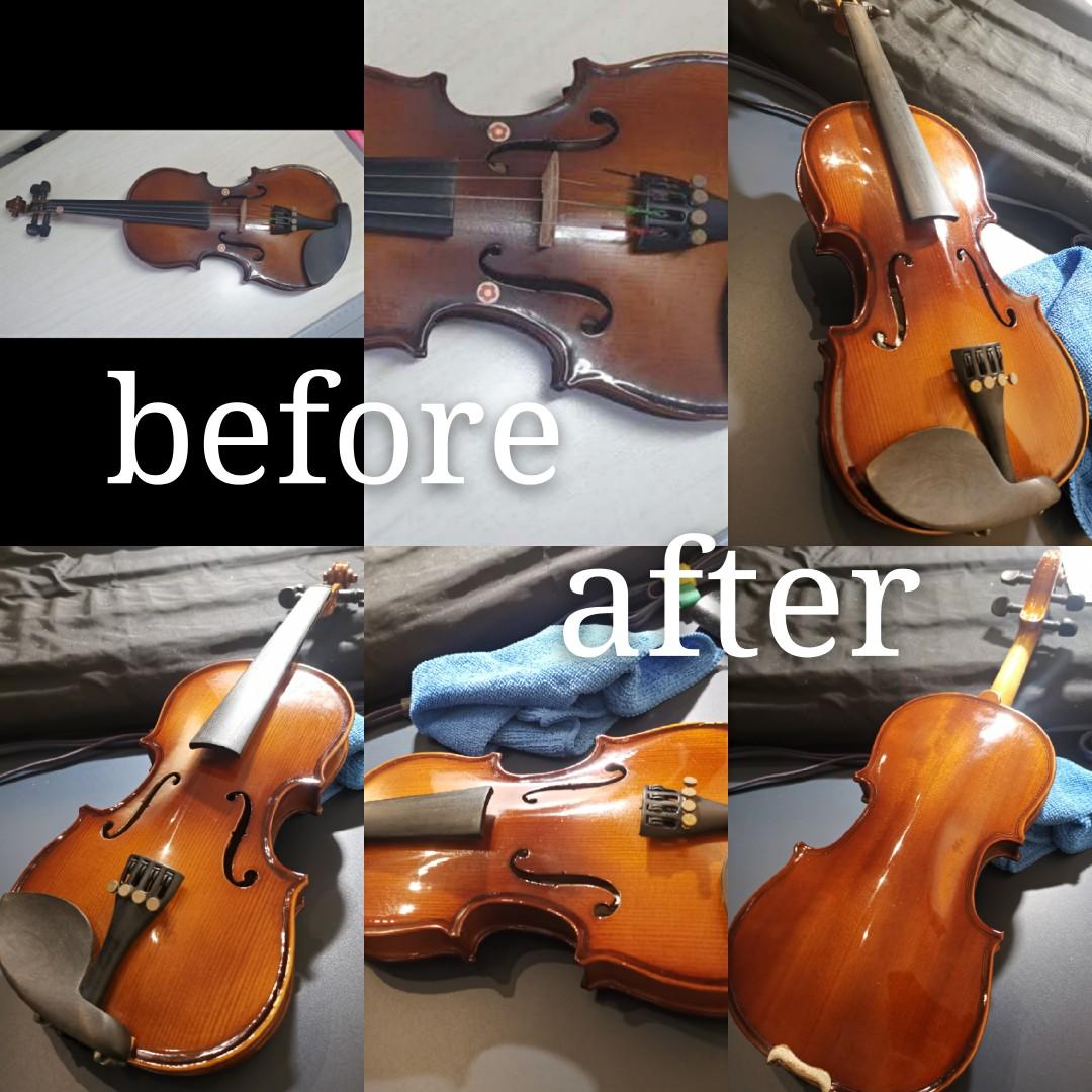Violin Repair and Restoration, Hobbies & Toys, Music & Media, Musical ...