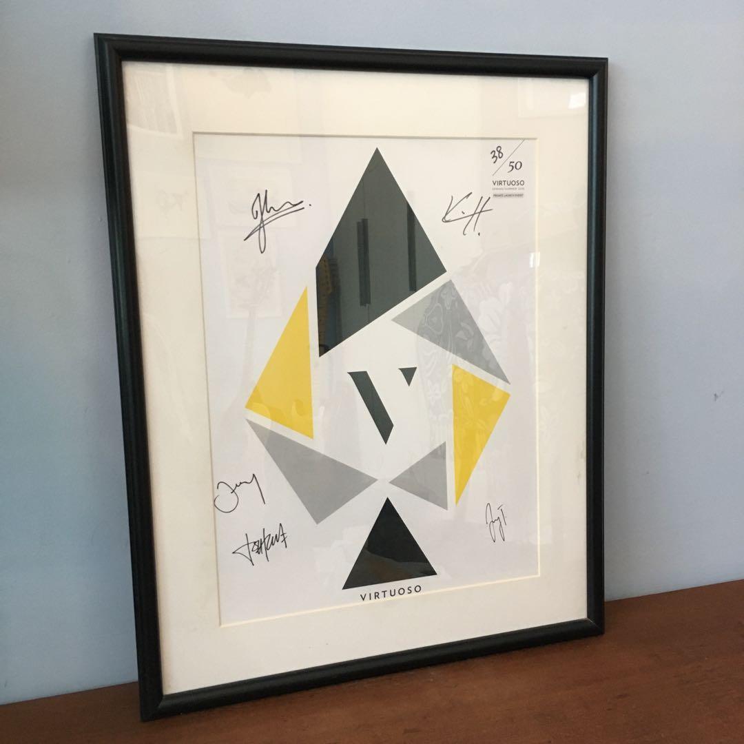 Virtuoso (The Virts) Signed Posters, Hobbies & Toys, Toys & Games on ...