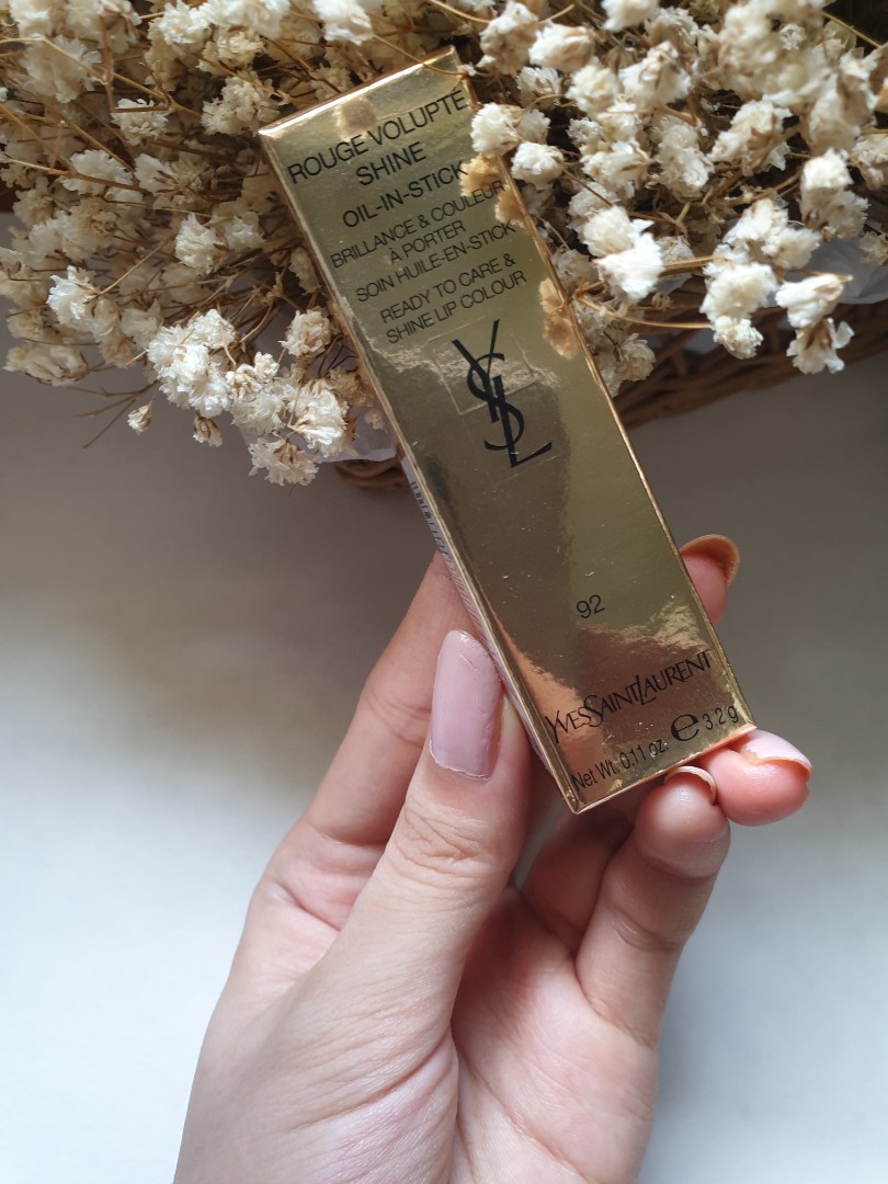 YSL rouge volupte shine #92, Beauty & Personal Care, Face, Makeup on ...
