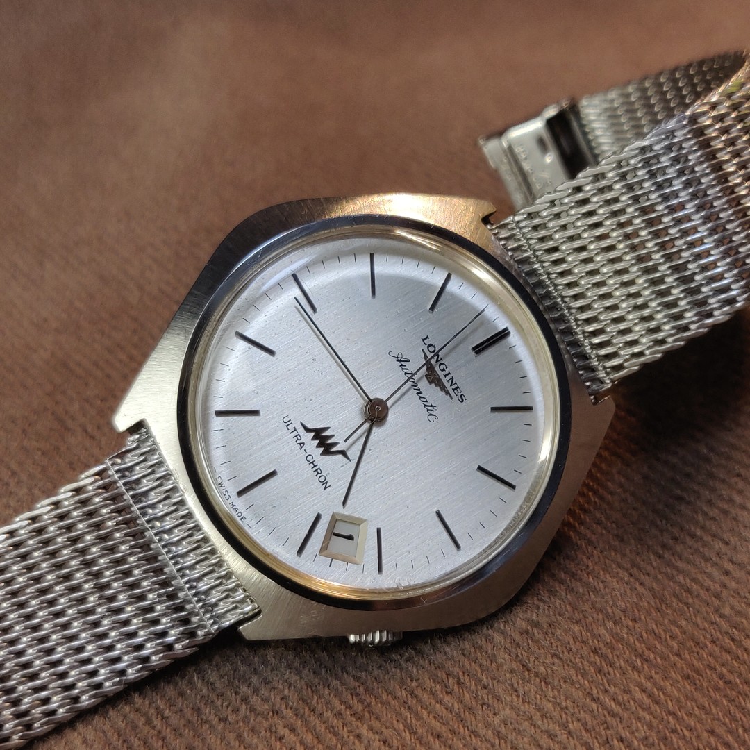 40mm Longines Ultra Chron Hi-beat 36000 浪琴 高頻 自動機械錶, 名牌, 手錶 - Carousell