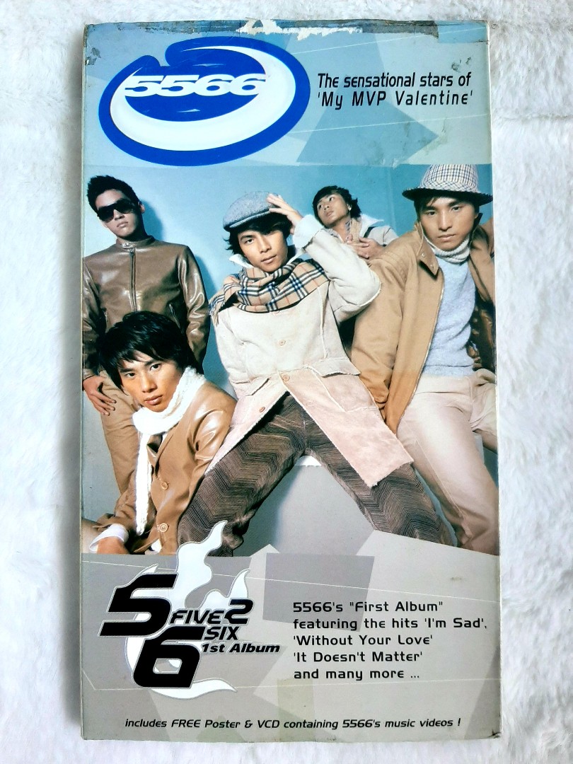 5566 First Album CD + VCD, Hobbies & Toys, Music & Media, Music ...