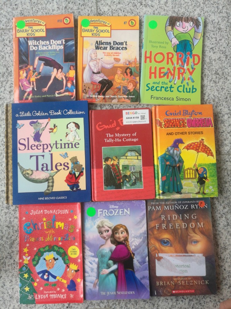 9books -frozen,bailey school kids available before 15 August, Hobbies ...