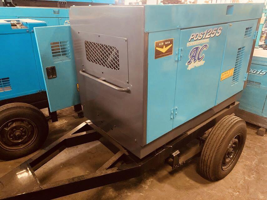 Airman 125 cfm Air Compressor Japan, Commercial & Industrial ...