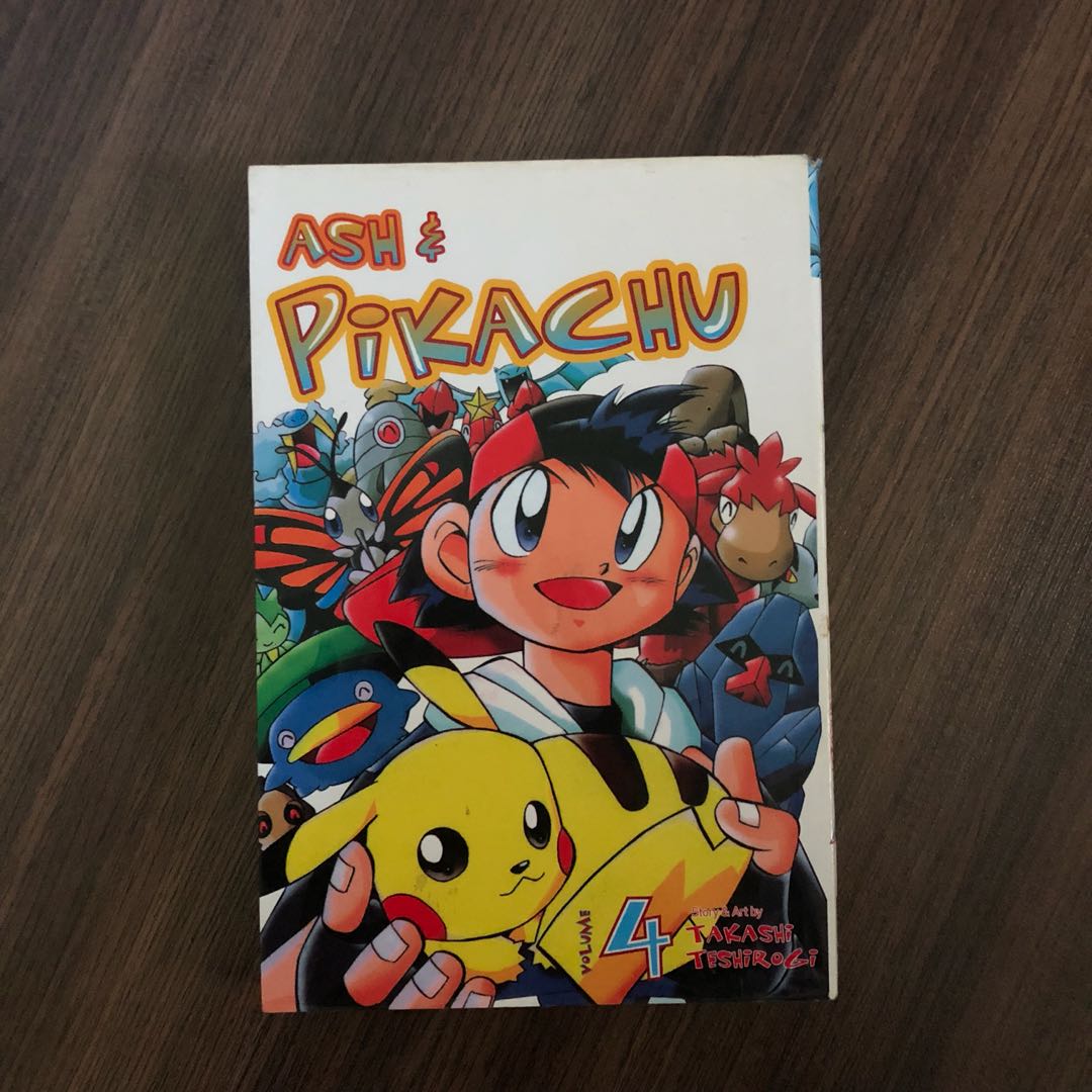 Ash & Pikachu Volume 4 Comic Book, Hobbies & Toys, Books & Magazines ...