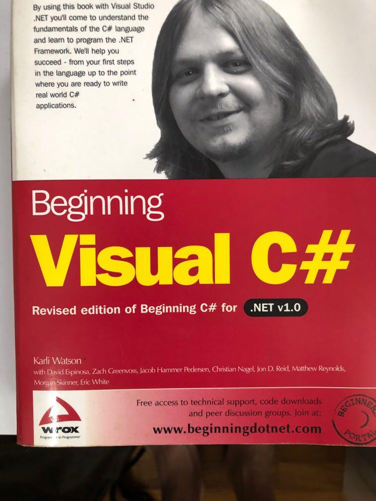 Beginning visual c#, Hobbies & Toys, Books & Magazines, Assessment ...
