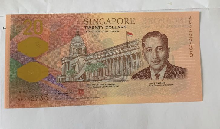 Bicentennial currency notes 20 sgd, Hobbies & Toys, Memorabilia ...