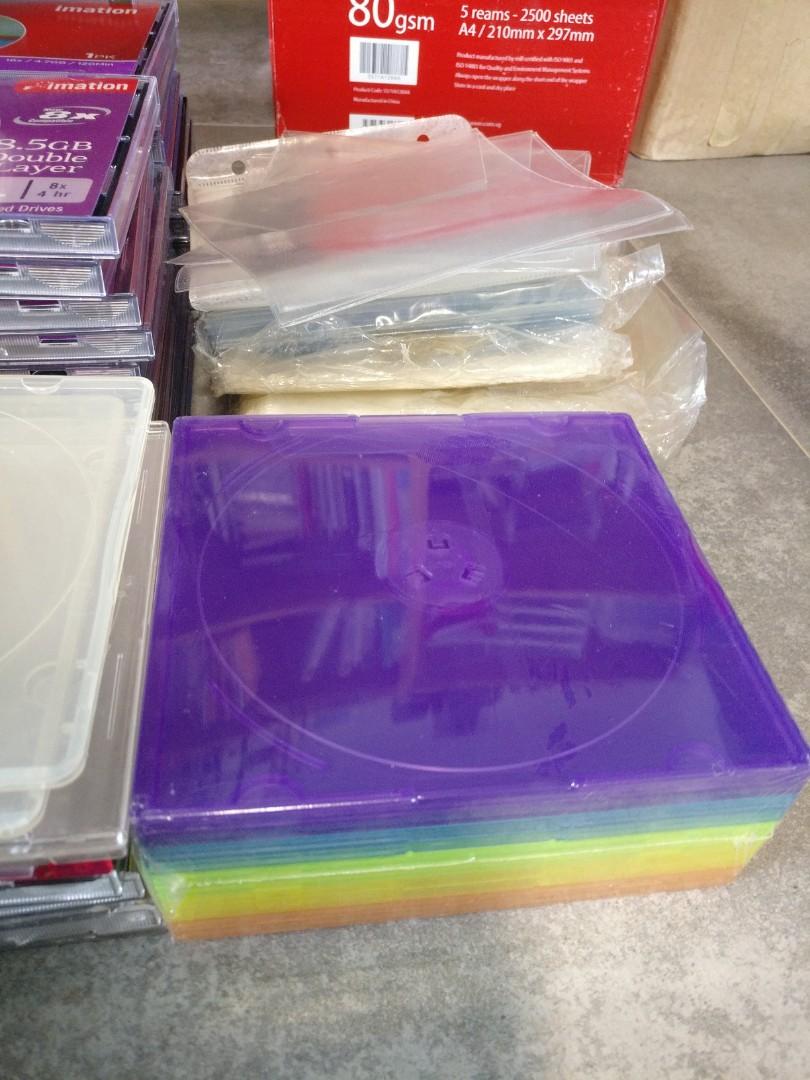 blank DVD/ CD Jewel cases & Sleeves, Hobbies & Toys, Music & Media, CDs ...