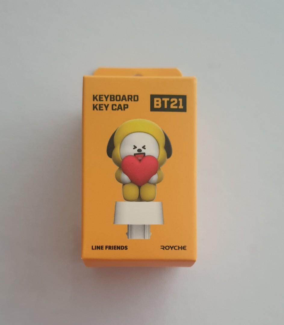 BT21 RETRO KEYBOARD CHIMMY KEY CAP, Hobbies & Toys, Collectibles ...