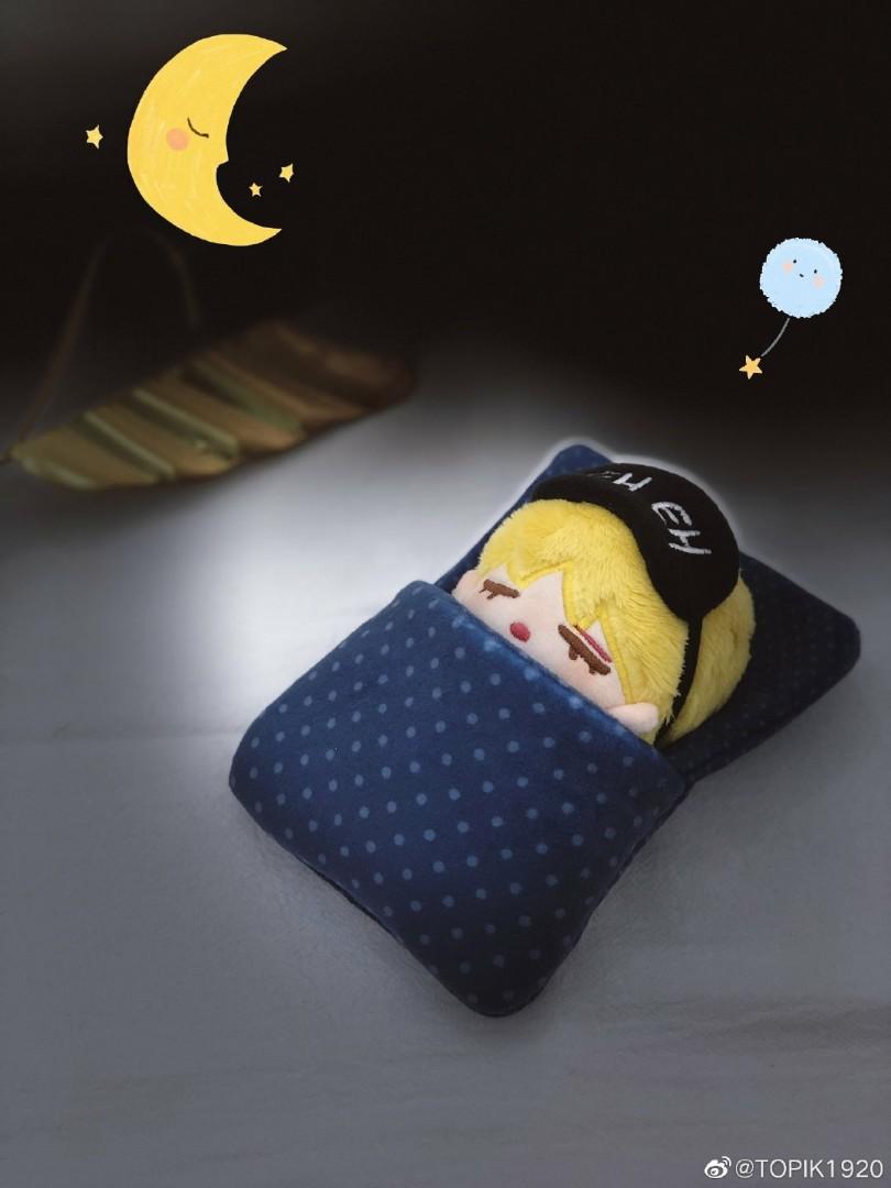 [WTS] BTS Doll - 10cm Sleeping Tae with Clothes, Hobbies & Toys ...