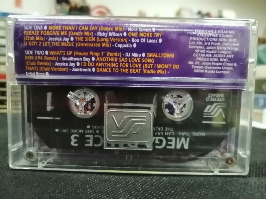 (Cassette) Mega Dance 3, Hobbies & Toys, Music & Media, CDs & DVDs on ...