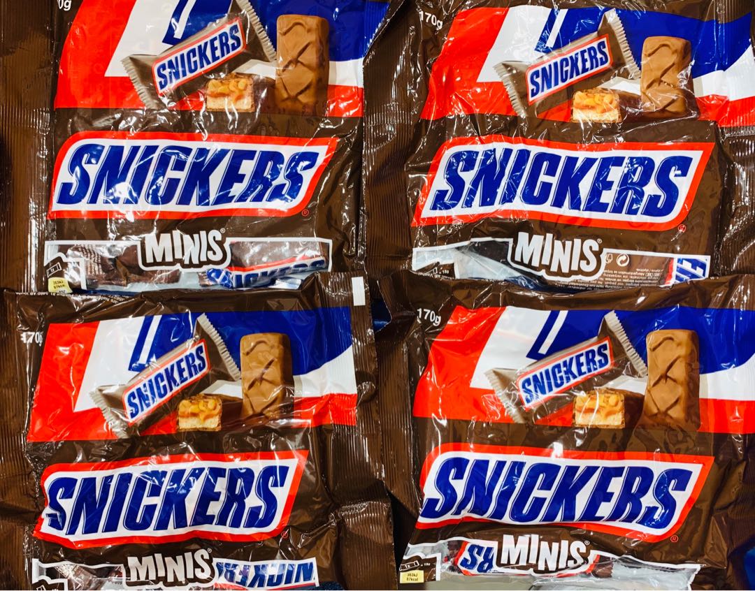 [CLEARANCE] SNICKERS Minis Bag - 170g, Food & Drinks, Packaged ...