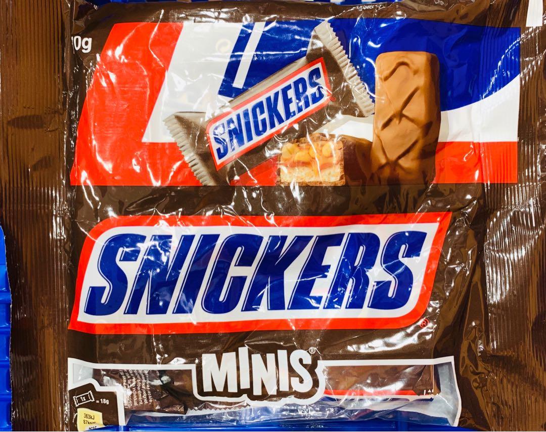 [CLEARANCE] SNICKERS Minis Bag - 170g, Food & Drinks, Packaged Snacks ...