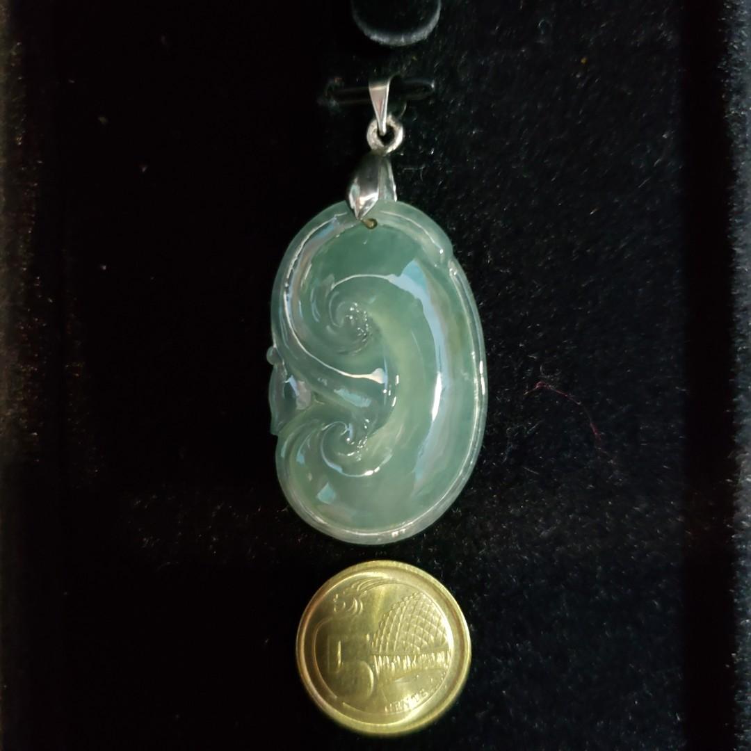 Cloud Jade Pendant, Women's Fashion, Jewelry & Organisers, Necklaces on ...