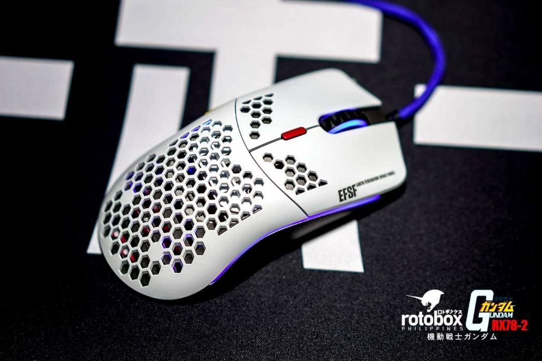 Custom Glorious Model O Mouse- Gundam RX 78 Theme, Video Gaming, Gaming ...
