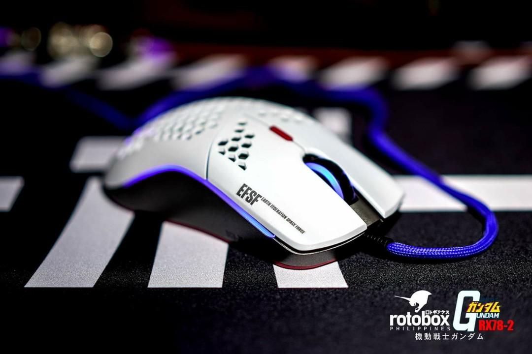 Custom Glorious Model O Mouse- Gundam RX 78 Theme, Video Gaming, Gaming ...