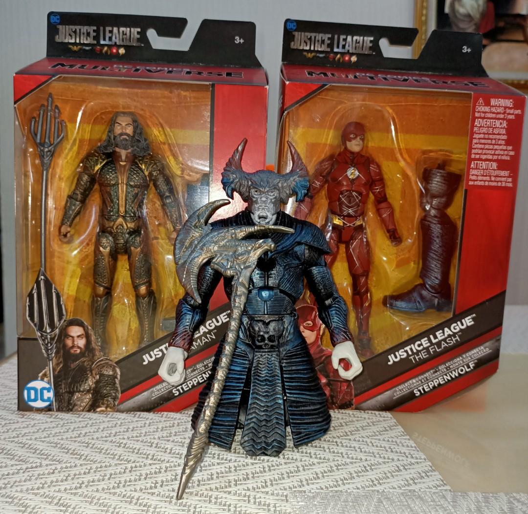 DCUC - Justice League Steppenwolf CNC / Aquaman / Flash - DC Multiverse ...