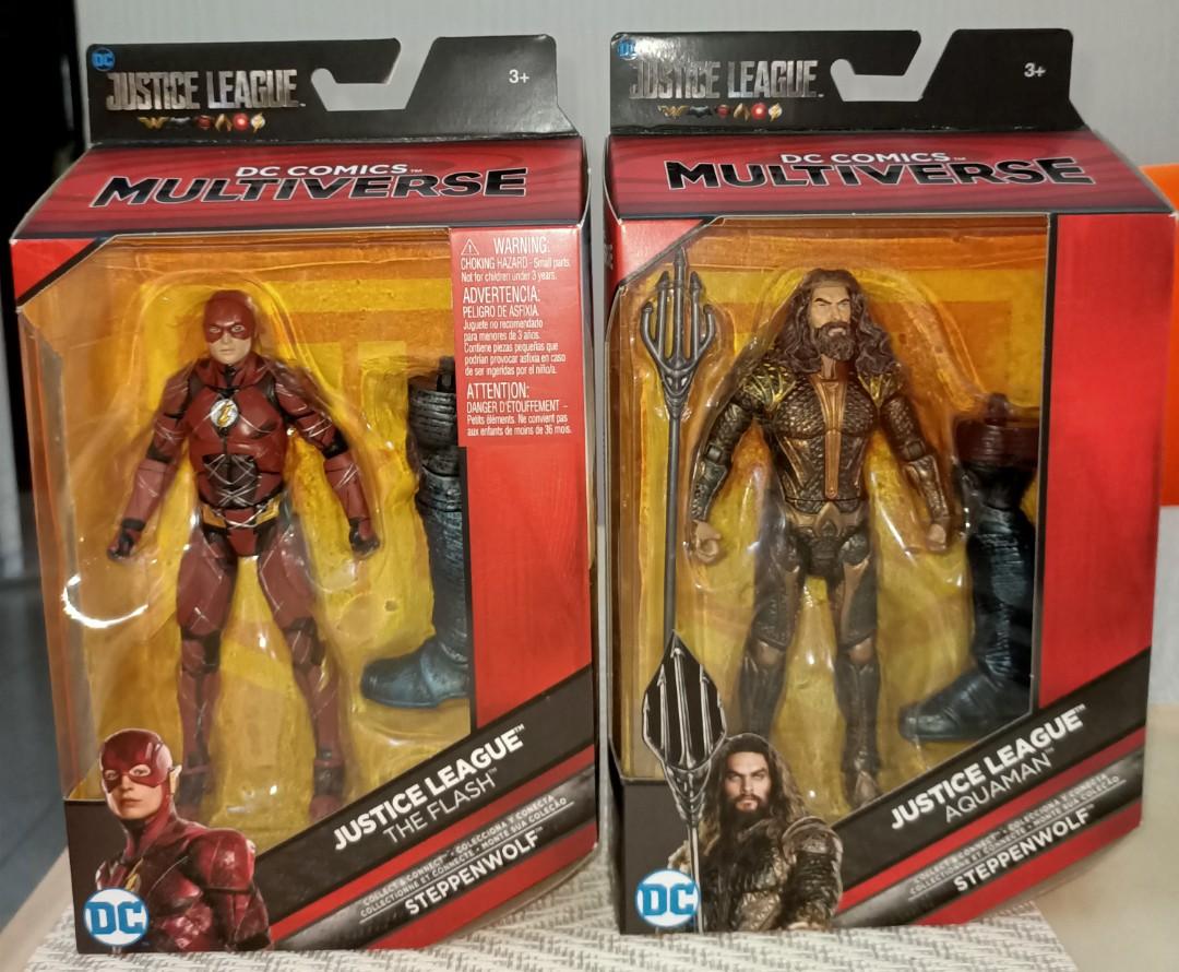 DCUC - Justice League Steppenwolf CNC / Aquaman / Flash - DC Multiverse ...