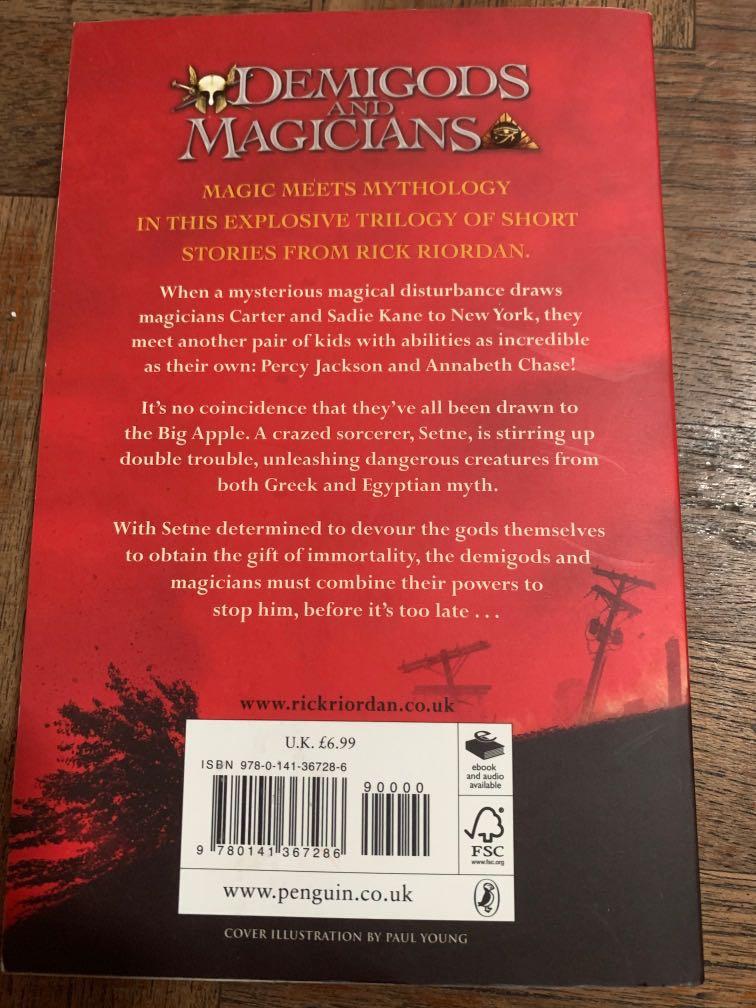 Demigods and Magicians |By Rick Riordan, Hobbies & Toys, Books ...