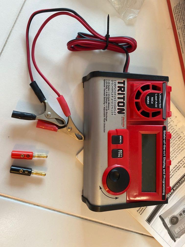 ElectriFly Triton computerized peak charger, Hobbies & Toys, Toys ...