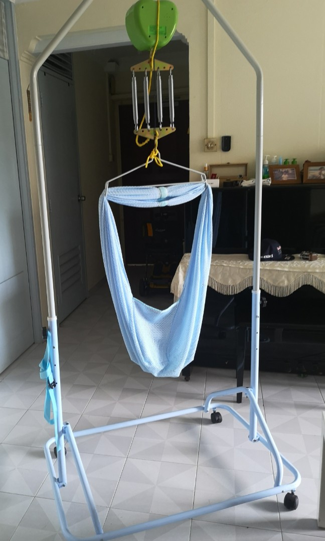 Electronic baby cradle/ spring cot, Babies & Kids, Cots & Cribs on ...