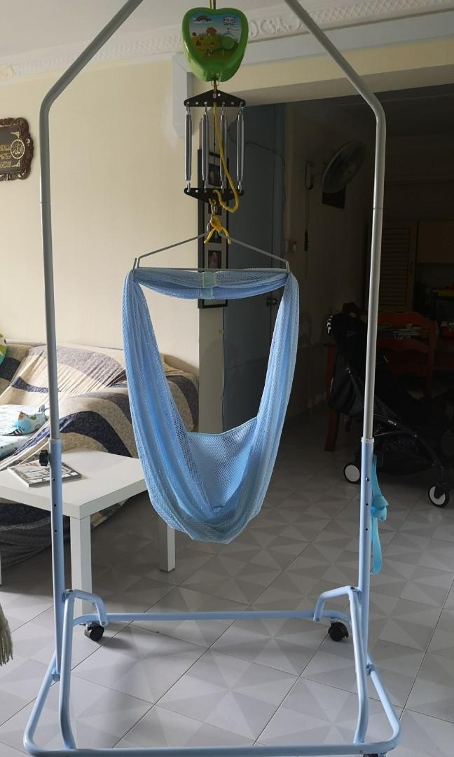 Electronic baby cradle/ spring cot, Babies & Kids, Cots & Cribs on ...