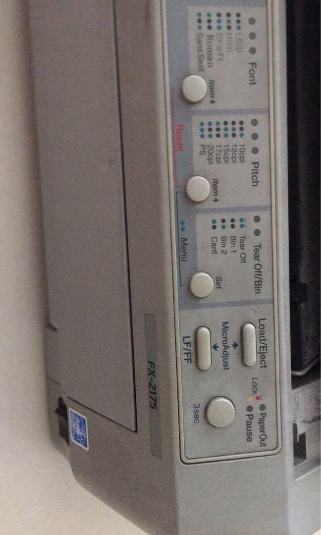 Epson fox-2175, Computers & Tech, Printers, Scanners & Copiers on Carousell