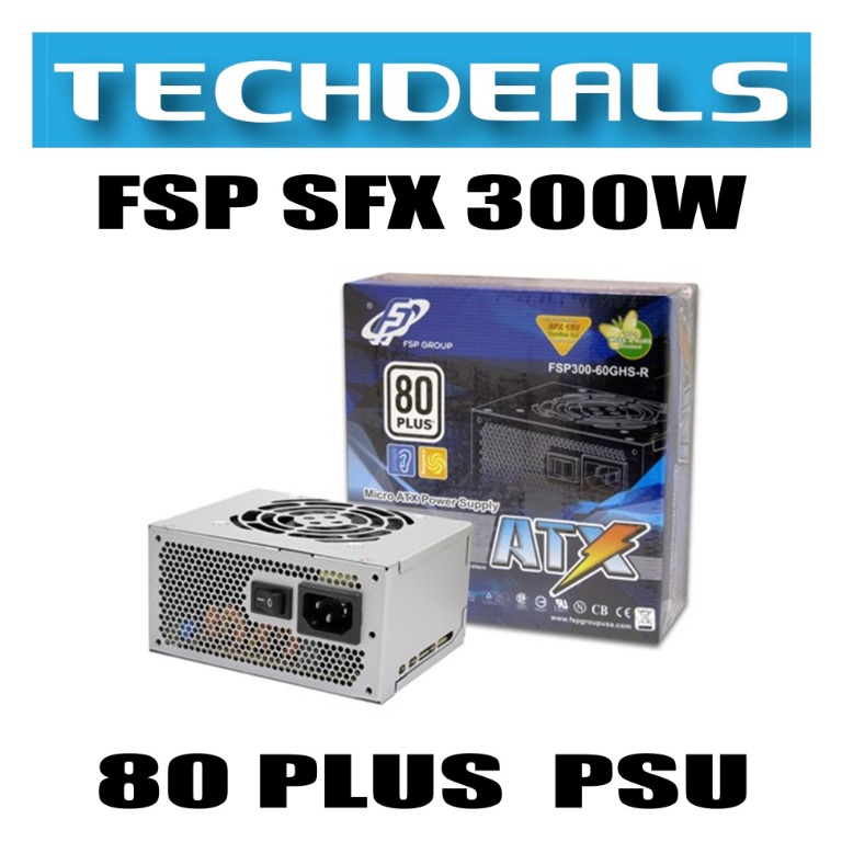 FSP SFX 300W 80 PLUS PSU, Computers & Tech, Parts & Accessories ...