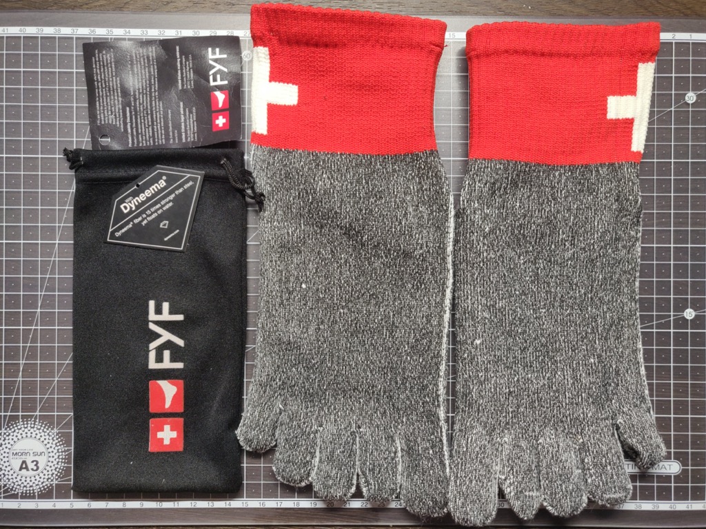 瑞士FYF Dyneema 戶外襪 / Swiss FYF Dyneema Outdoor barefoot socks 行山 跑步 沙灘 ...