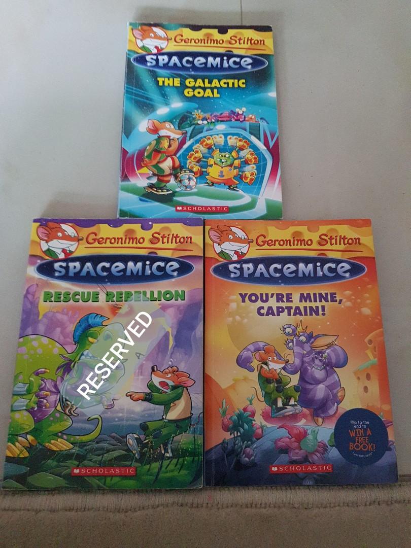 Geronimo Stilton- Spacemice series, Books & Stationery, Children's ...