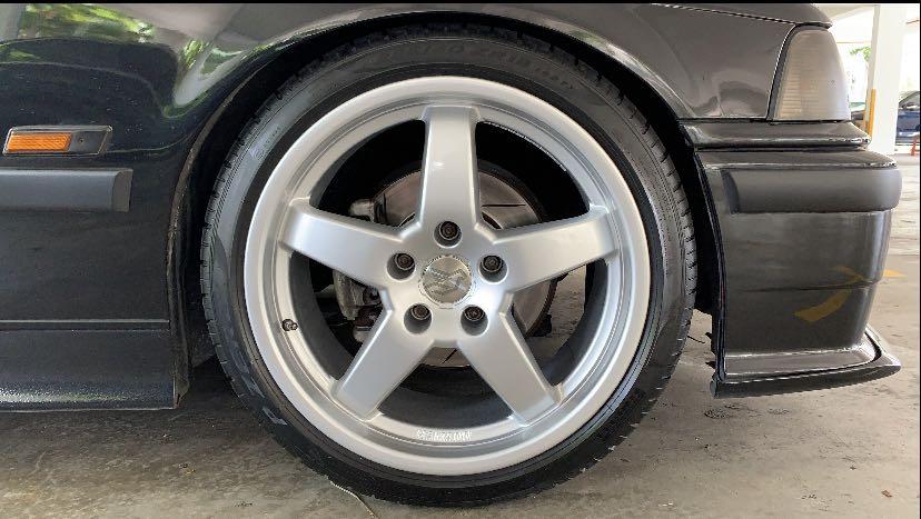 Hamann HM2 18” 5x120 Rims complete without tyres for Sale., Car ...
