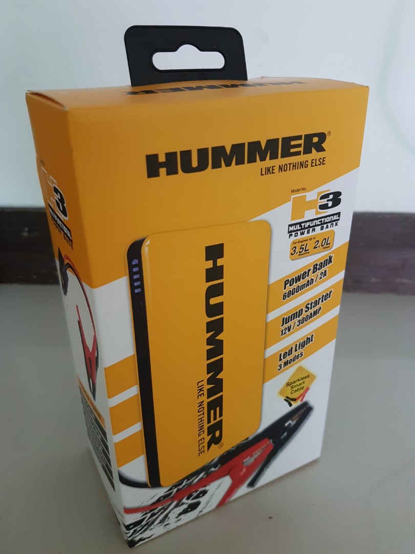 Hummer H3 Jump Starter Power Bank, Mobile Phones & Gadgets, Mobile ...