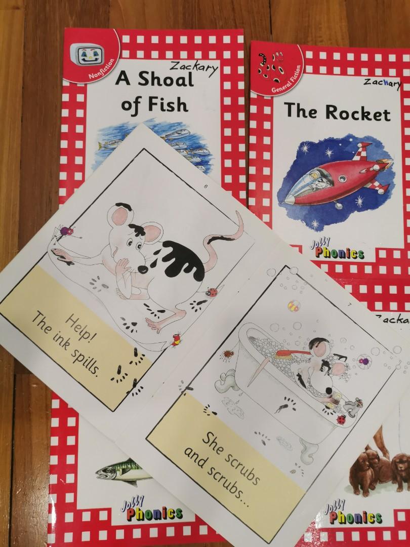 Jolly Phonics and Reading Bee books for 3 to 4 year olds., Hobbies ...
