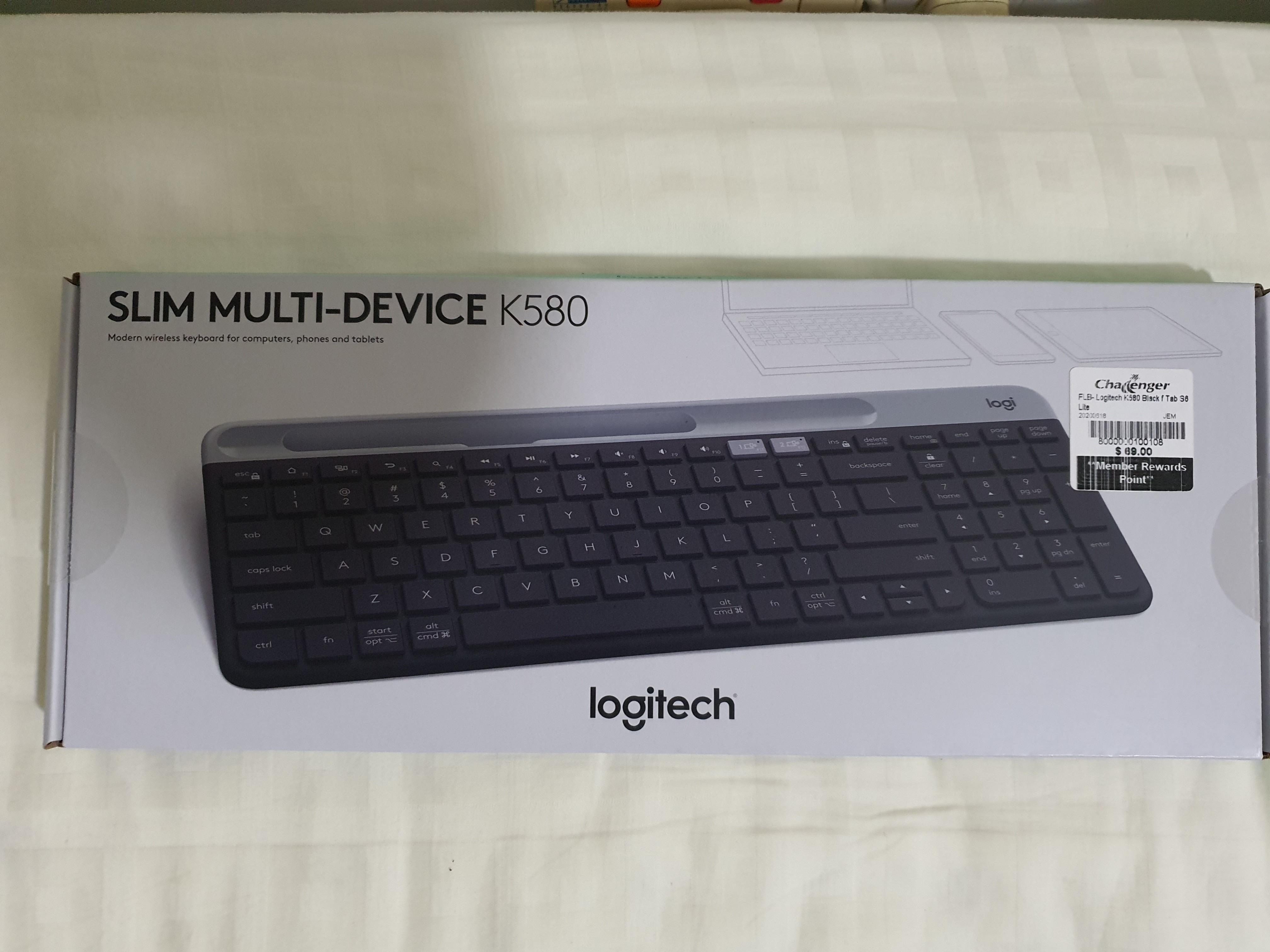 Logitech Bluetooth Keyboard, Electronics, Computer Parts & Accessories ...