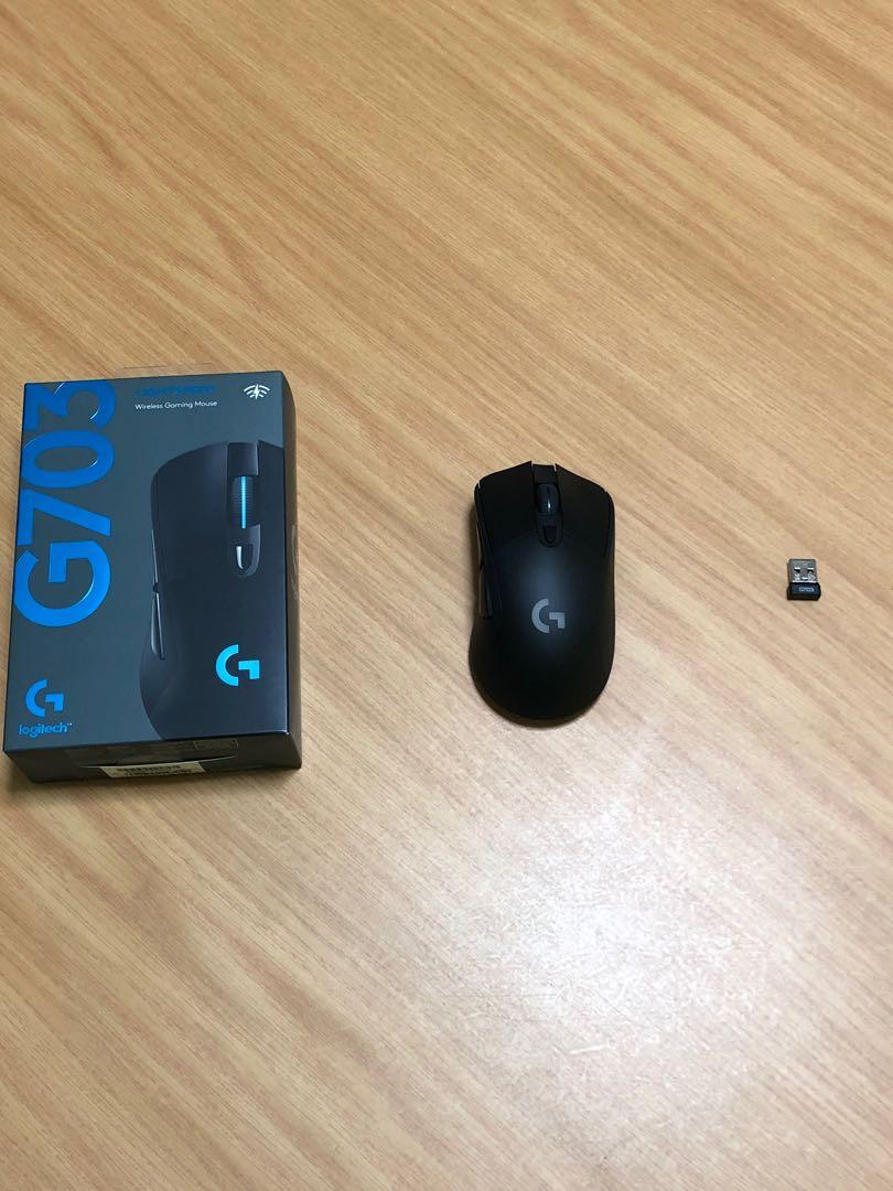 [Read description] Logitech G703 with HERO sensor, Computers & Tech ...