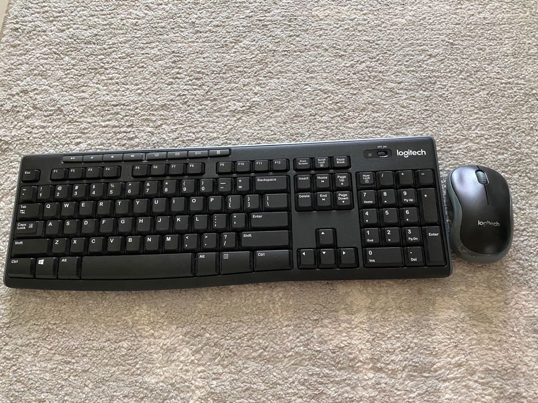 Logitech Wireless Keyboard And Mouse (MK270), Computers & Tech, Parts & Accessories, Mouse ...