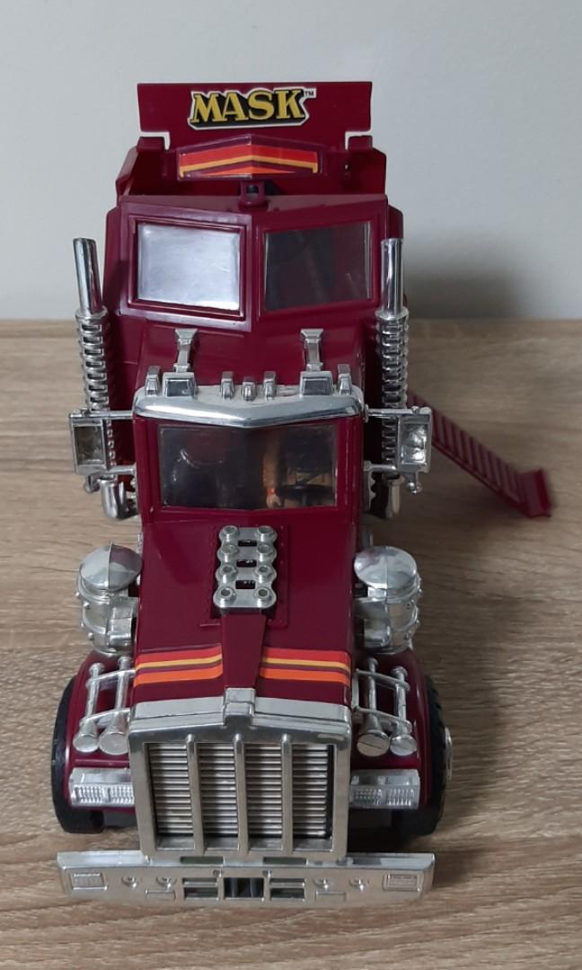 M.A.S.K MASK KENNER Rhino shiny chrome and great stickers!!! Not ...