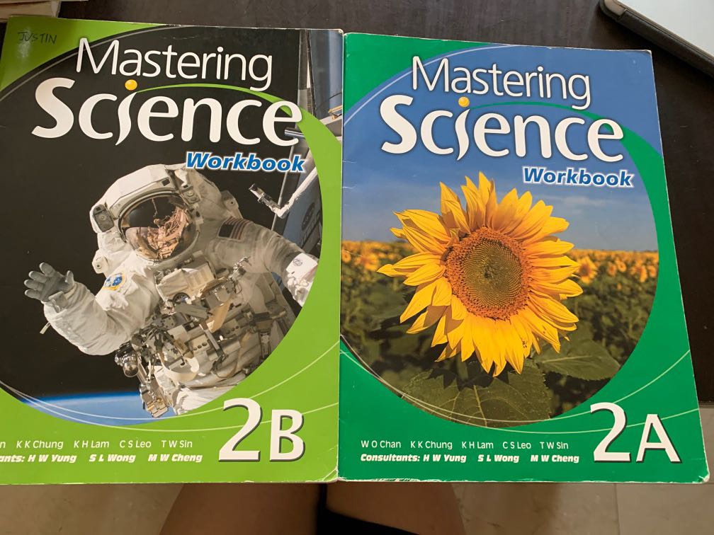 Mastering science workbook 2A 2B, 興趣及遊戲, 書本 & 文具, 教科書 - Carousell