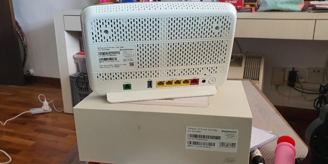 Myrepublic Halo Router, Computers & Tech, Parts & Accessories ...