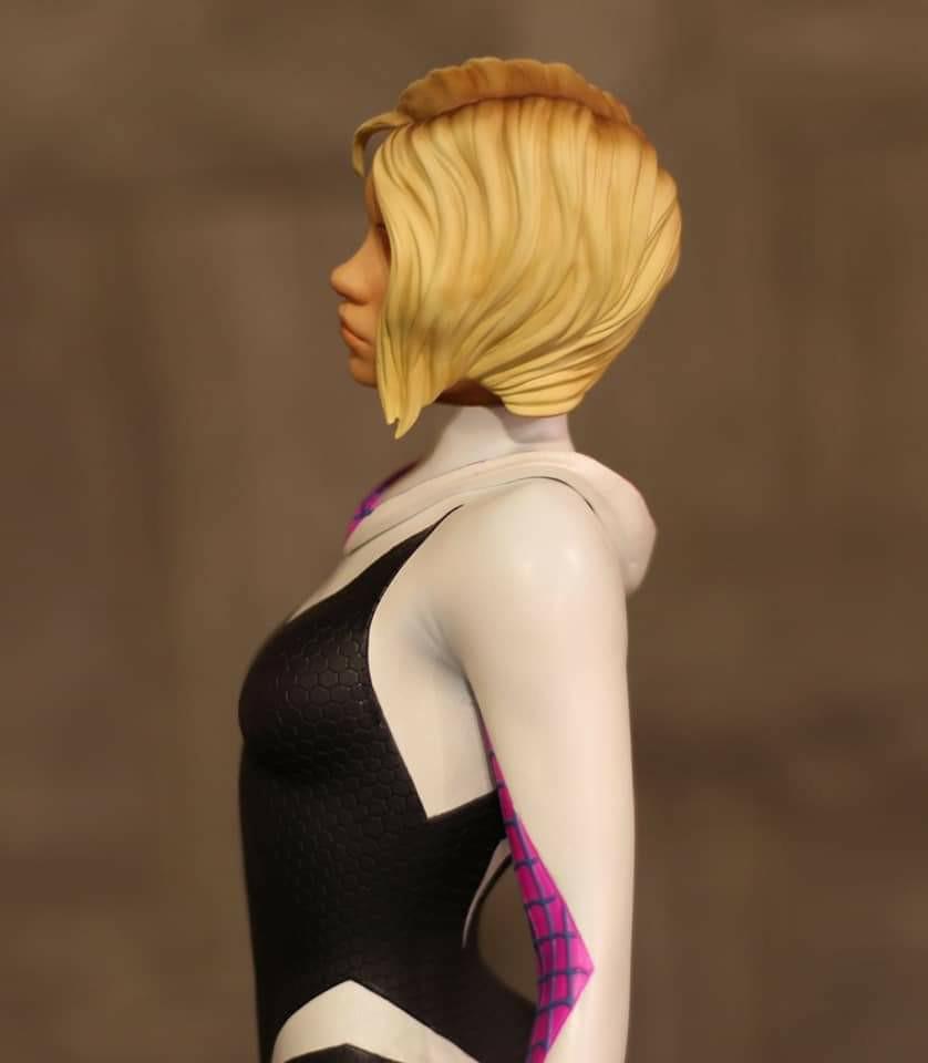 [POLYCLEF] Spider Gwen Museum Statue, Hobbies & Toys, Toys & Games on ...
