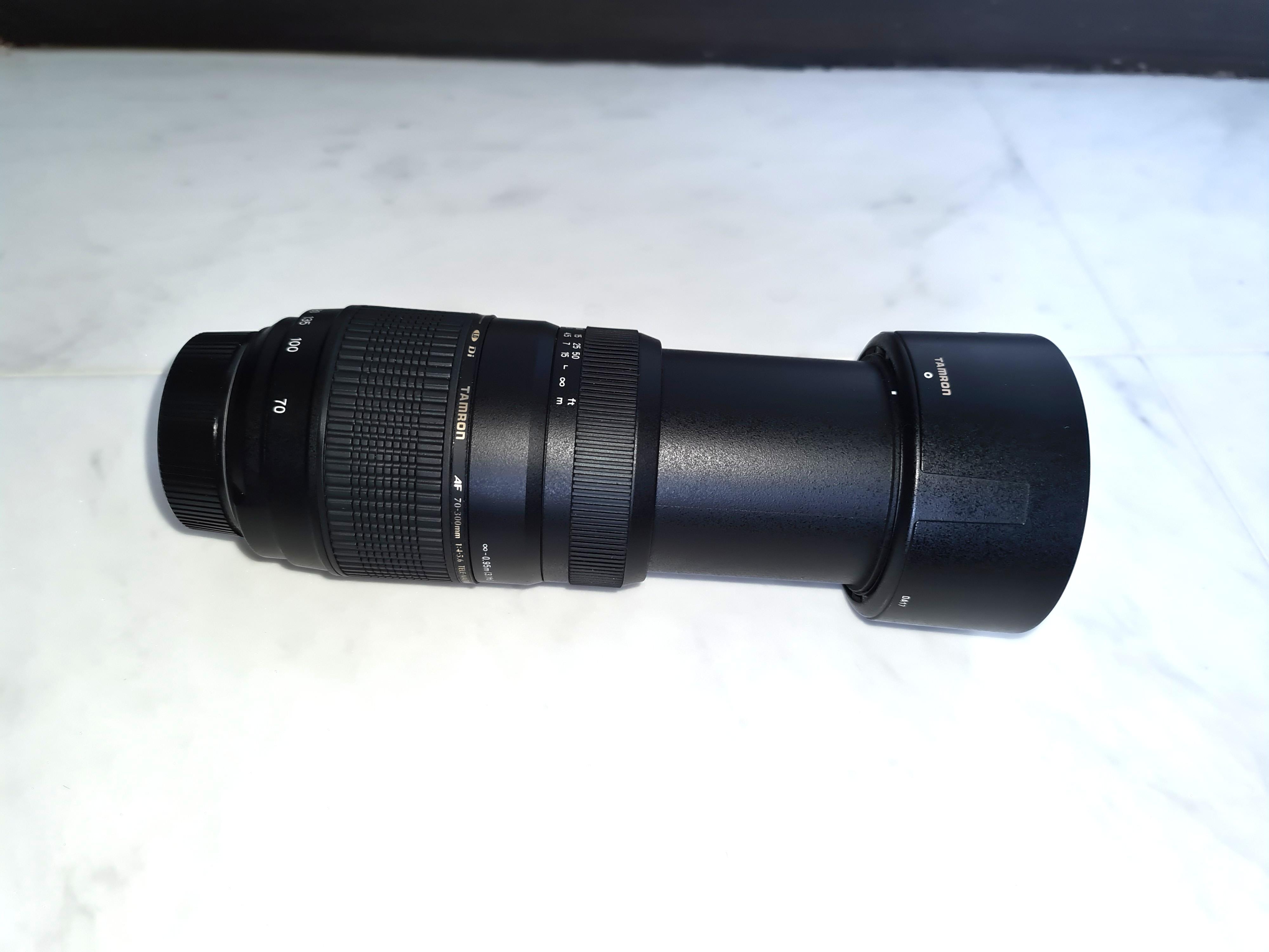 Nikon DS3400, bag and 70-300mm tamron lense. 350 or nesr, Photography ...