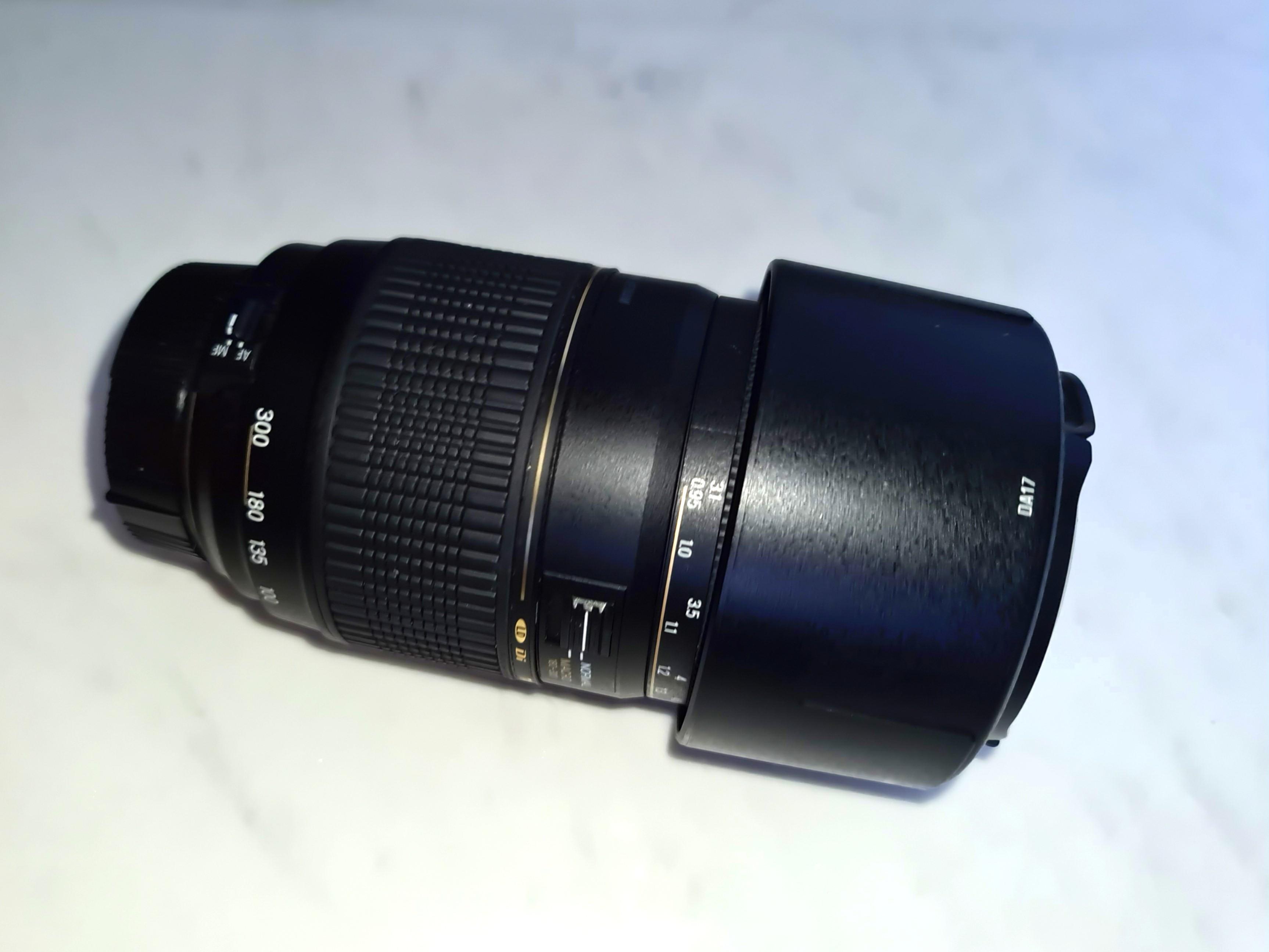 Nikon DS3400, bag and 70-300mm tamron lense. 350 or nesr, Photography ...