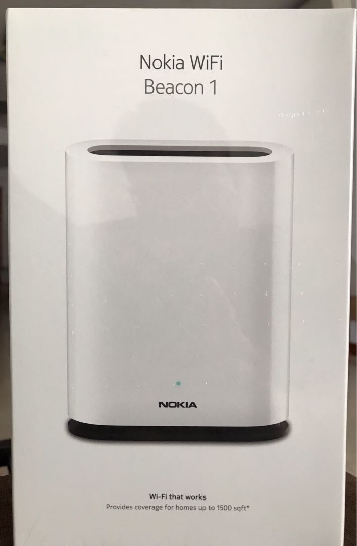 Nokia WiFi Beacon - wifi router - brand new, Computers & Tech, Parts ...