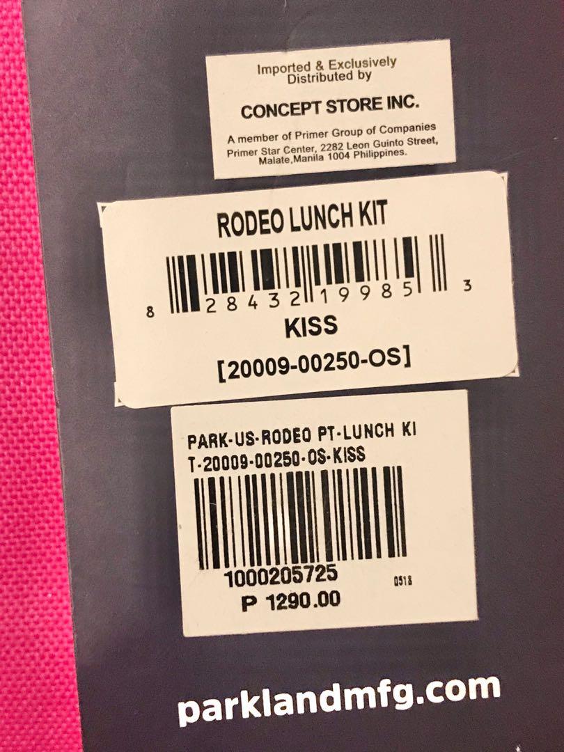 Parkland Rodeo Backpack/Lunch Kit, Babies & Kids, Babies & Kids Fashion ...