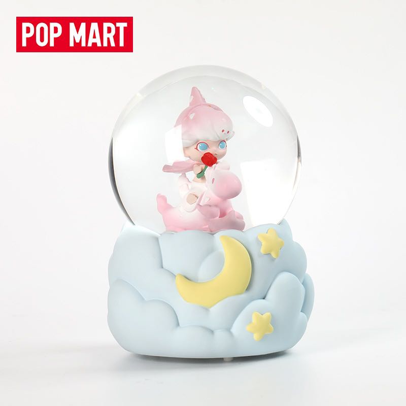 Popmart Dimoo music crystal ball, Toys & Games, Bricks & Figurines on ...