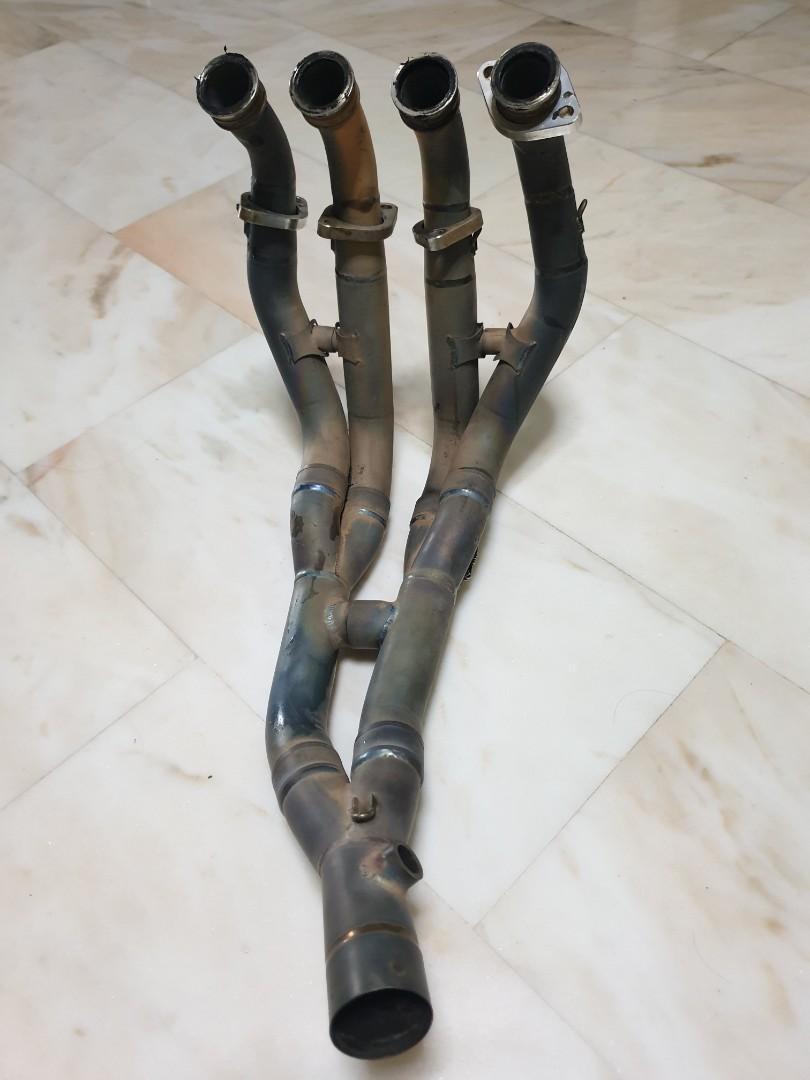 R6 Titanium headers, Motorcycles, Motorcycle Accessories on Carousell