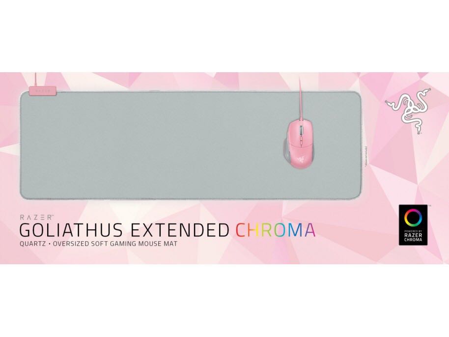 RAZER MOUSE PAD GOLIATHUS EXTENDED CHROMA (RZ02-02500316-R3M1) QUARTZ ...