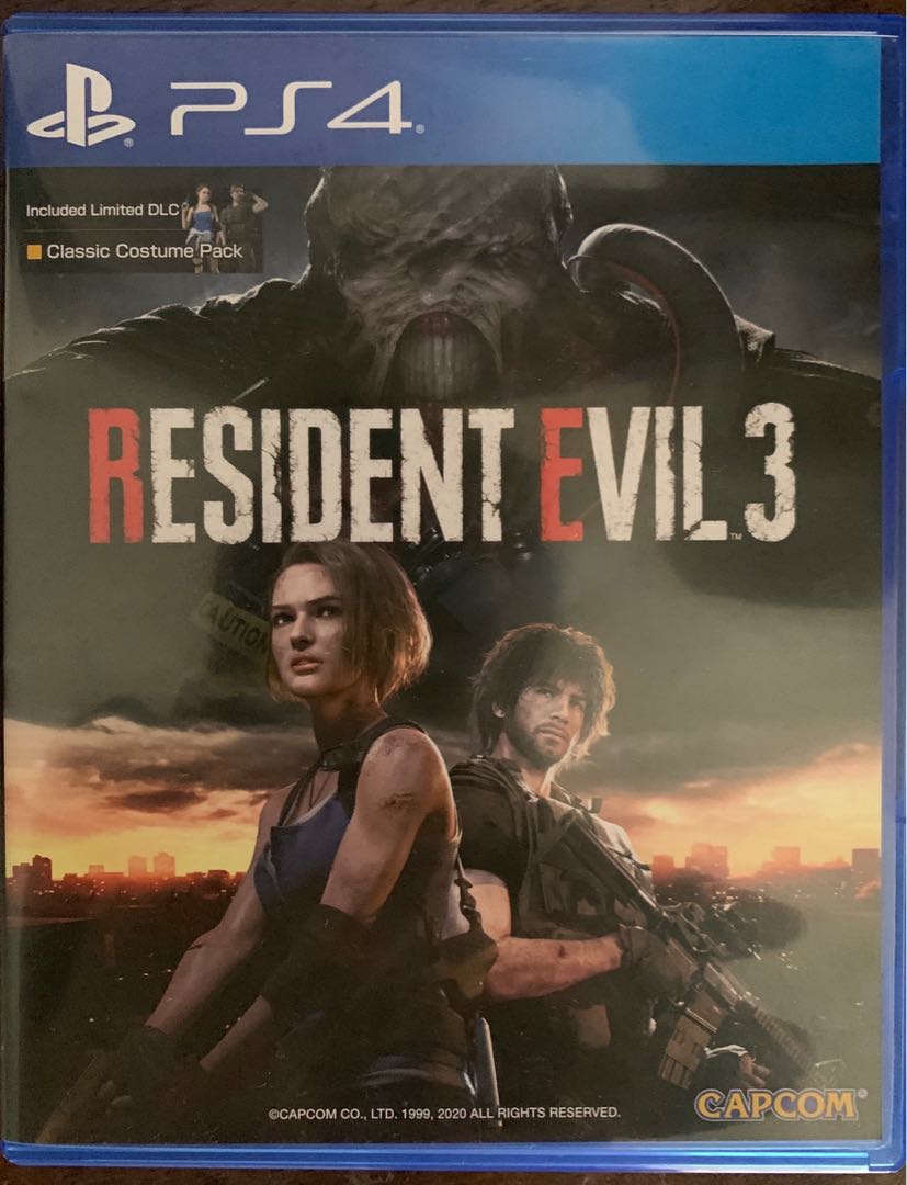 Resident Evil 3, Video Gaming, Video Games, PlayStation on Carousell