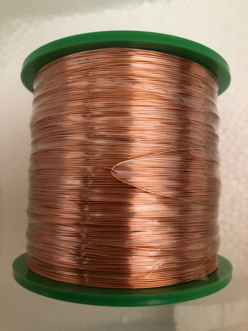 SPOOL COPPER WIRE 0.4mm, 850m ENAMELLED COPPER coil , Magnet Wire 1KG ...