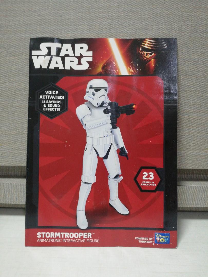 Star Wars Stormtroopers Animatronic Interactive Figure, Hobbies & Toys ...