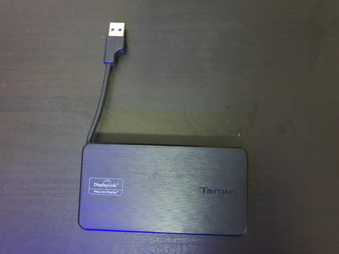 Targus Dock 110 USB.Ethernet.VGA.HDMI., Computers & Tech, Parts ...